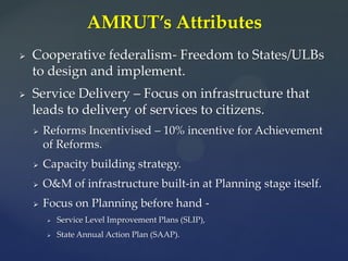 Present on AMRUT scheme by indian goverment | PDF