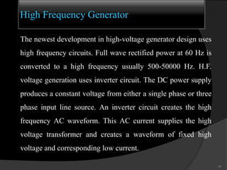 "high tension generator", "high tension","tension generator ...