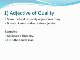 Adjective by M. Atif khan ( NTU) | PPTX