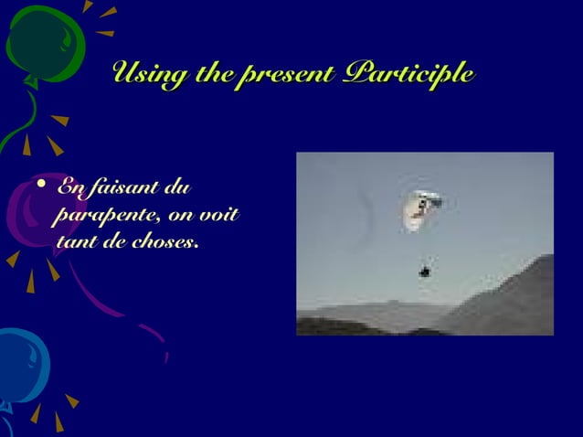 Present participle ppt | PPT