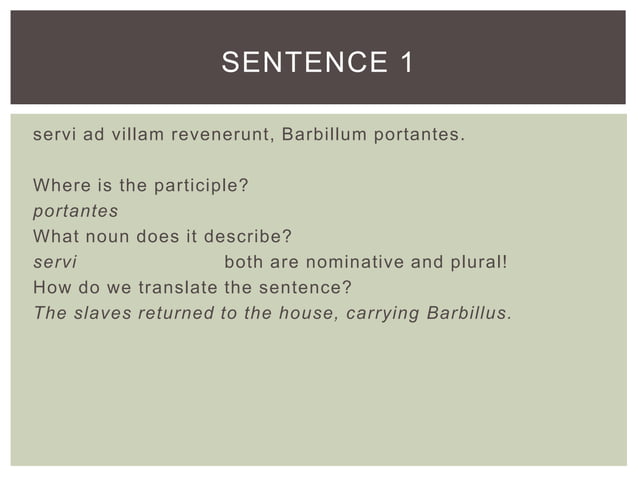 Present participles | PPT