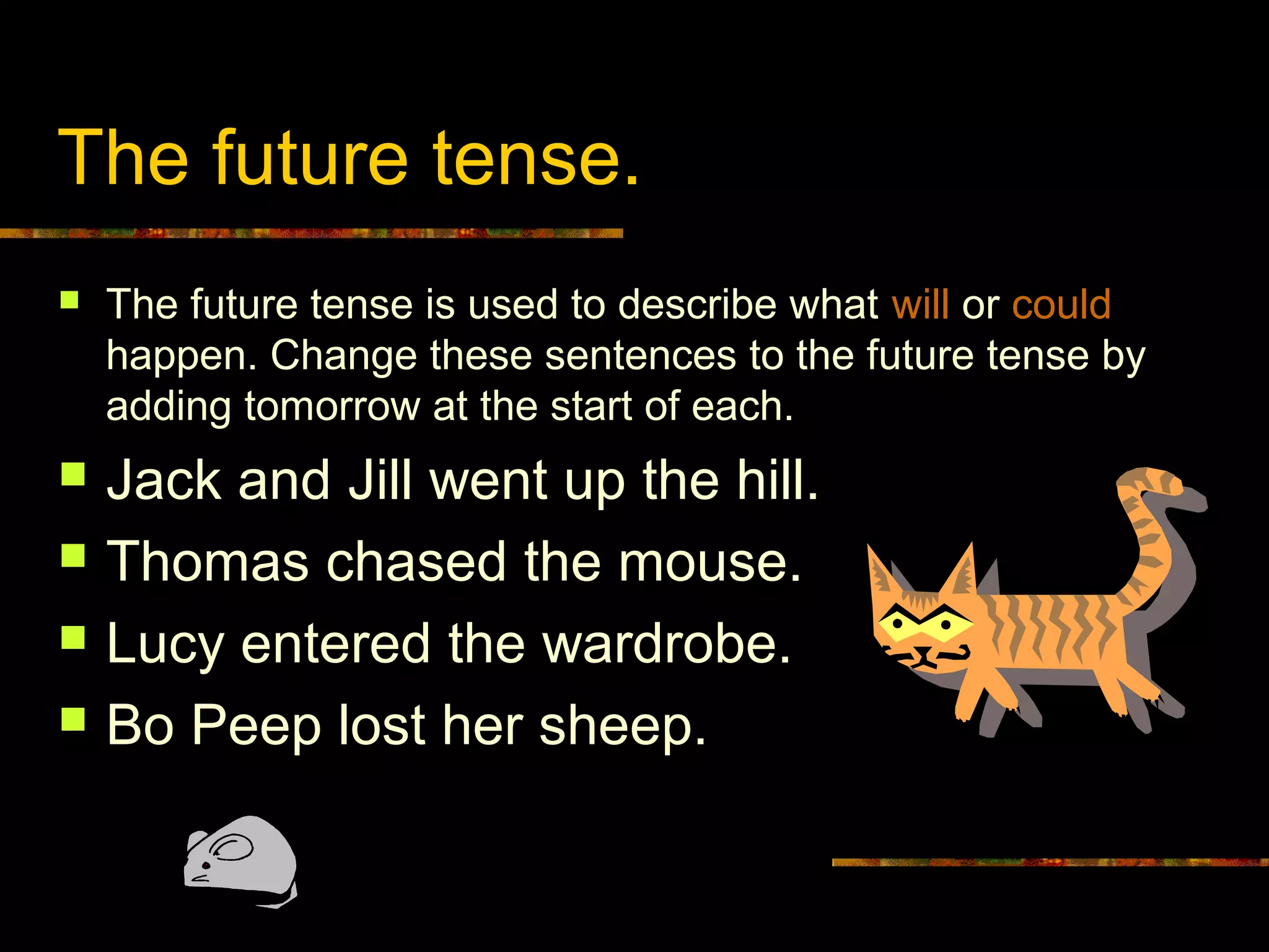 Present, past and future | PPT