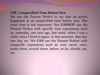 Present Perfect/present perfect continuous | PPTX