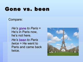 Present perfect | PPT