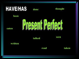 Present perfect | PPT