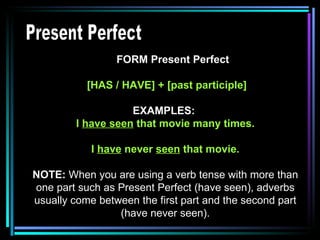 Present perfect | PPT