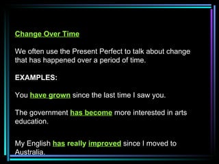 Present perfect | PPT