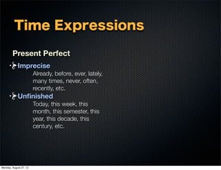 Present Perfect in English | PPT