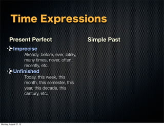 Present Perfect in English | PPT