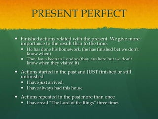 Present perfect | PPT