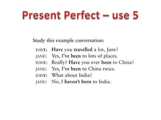 Present Perfect - Intermediate | PPTX
