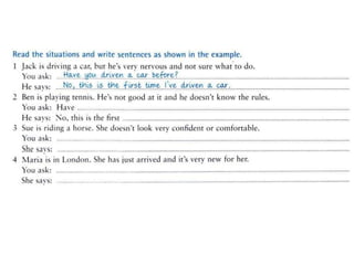 Present Perfect - Intermediate | PPTX