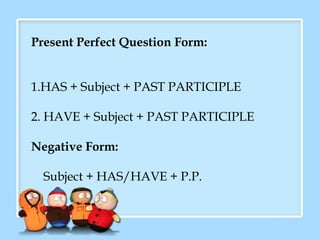 Present perfect | PPT