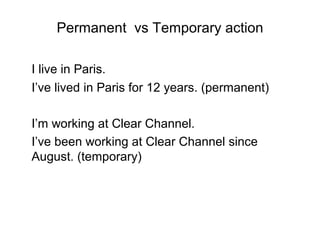 Present perfect presentation | PPT