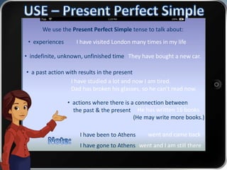 Present perfect | PPTX