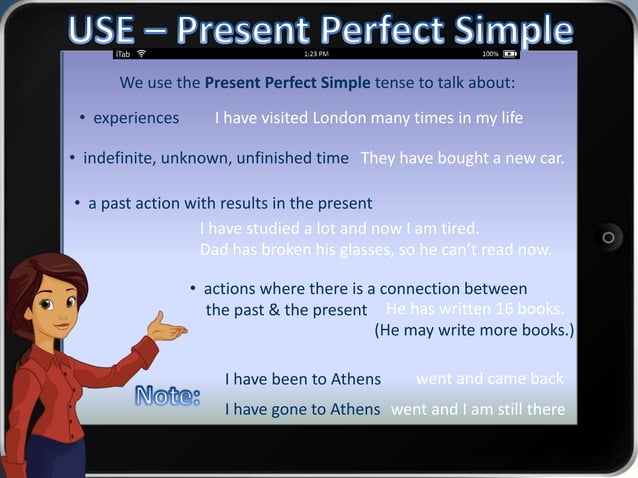 Present perfect | PPTX