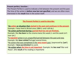 Present perfect | PPT