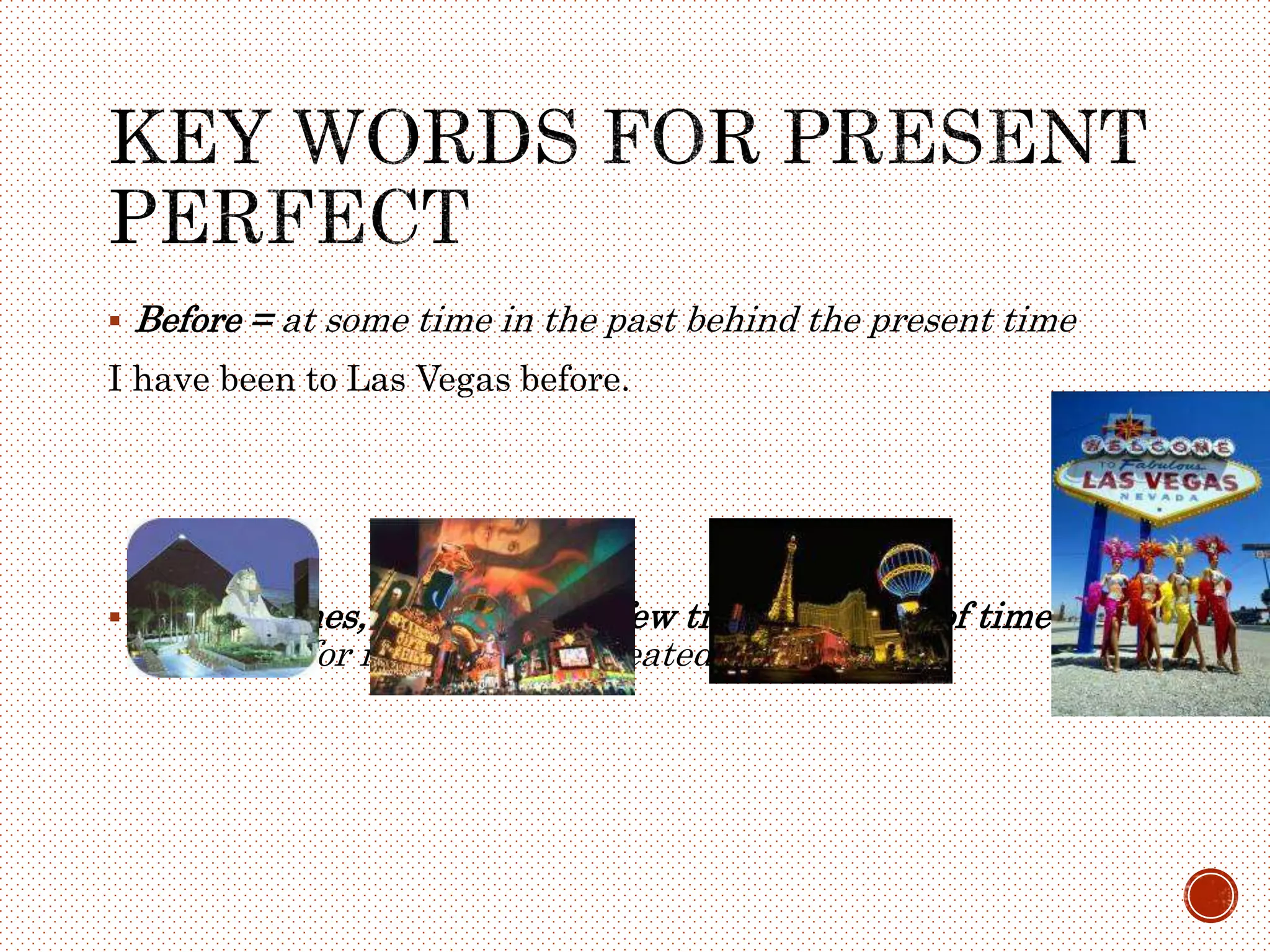 Present perfect | PPTX