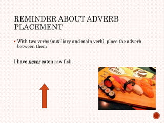 Present perfect | PPTX