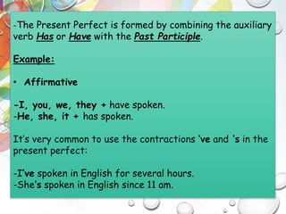 Present Perfect | PPT