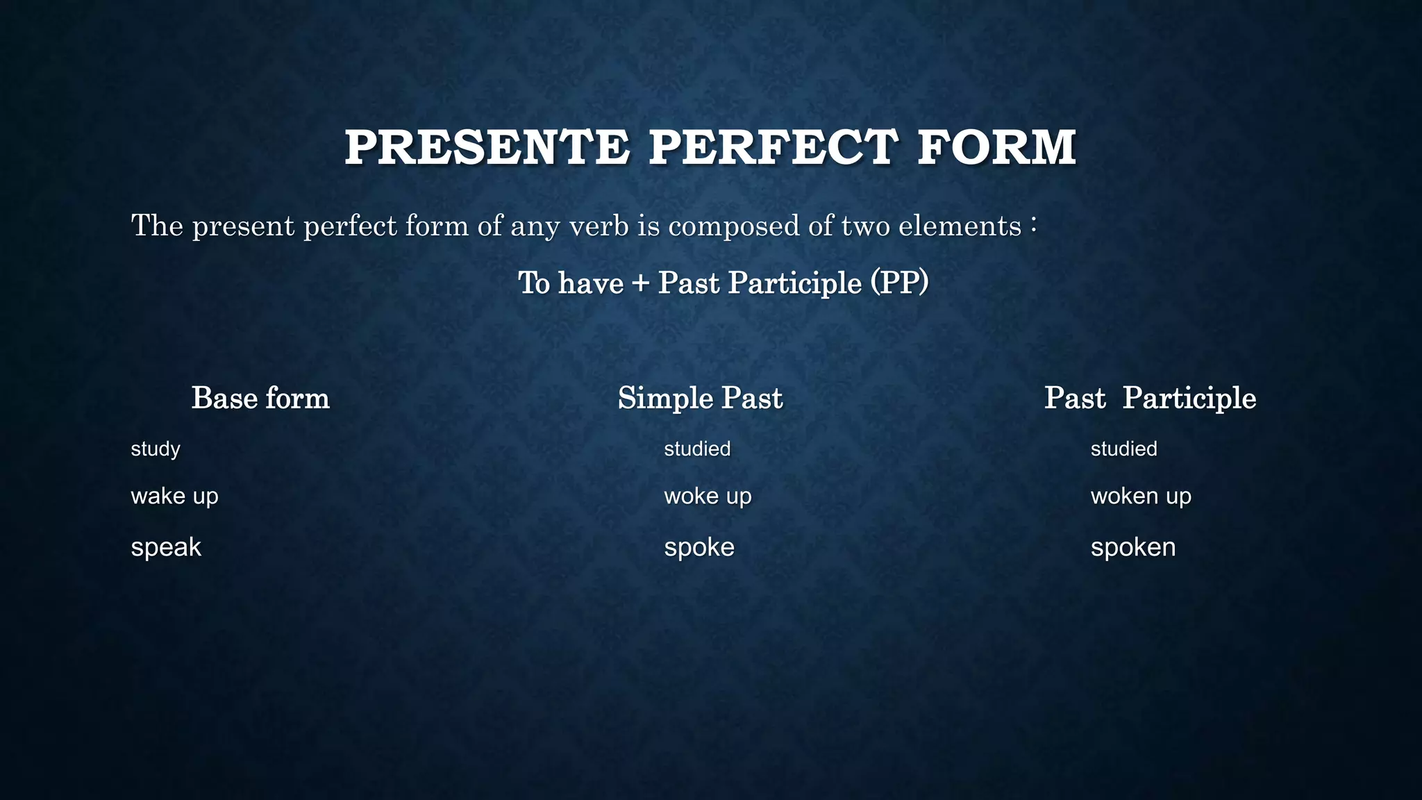 Present perfect | PPT