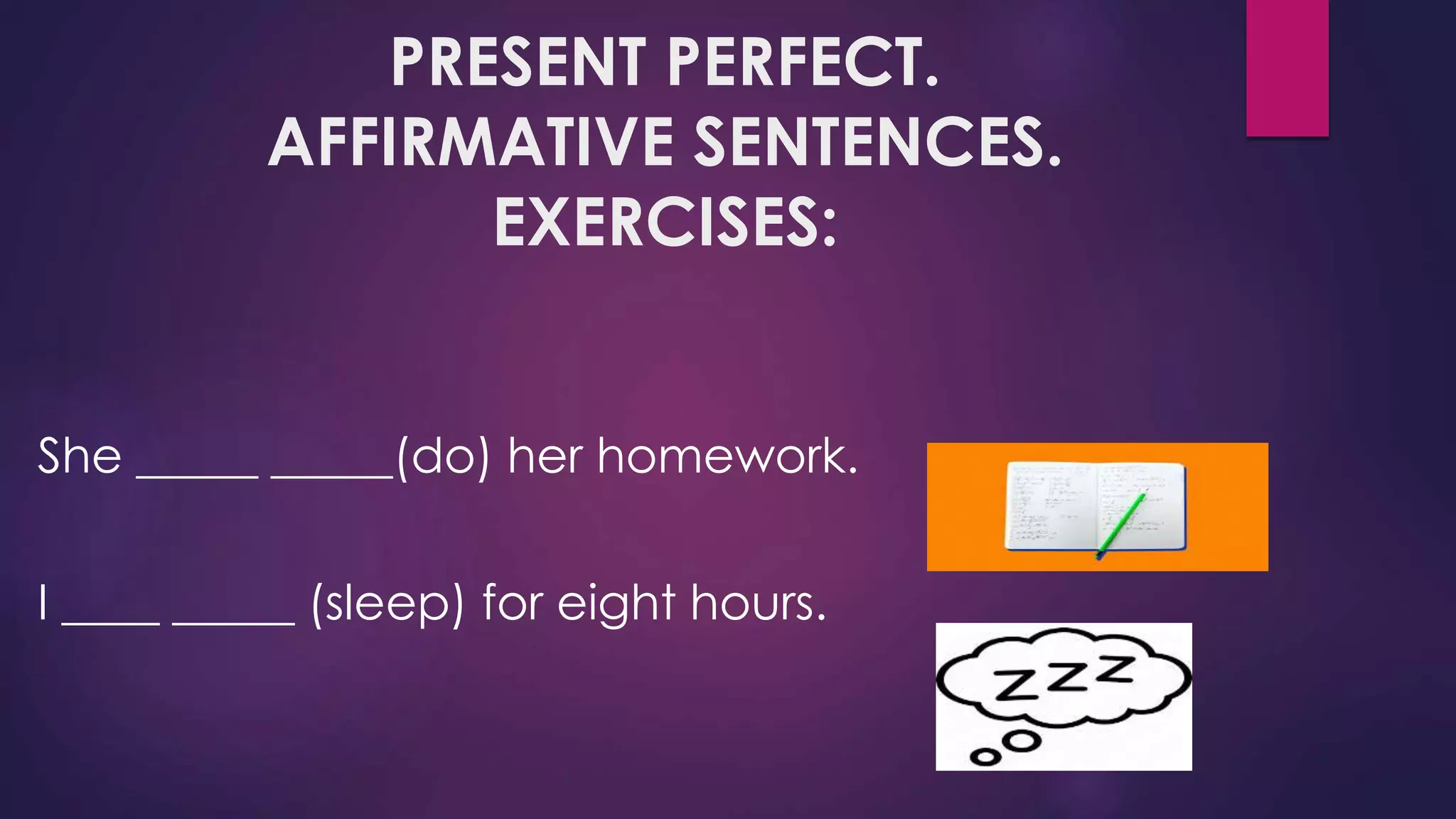 Present perfect | PPTX