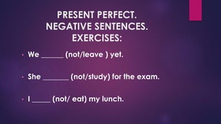Present perfect | PPT