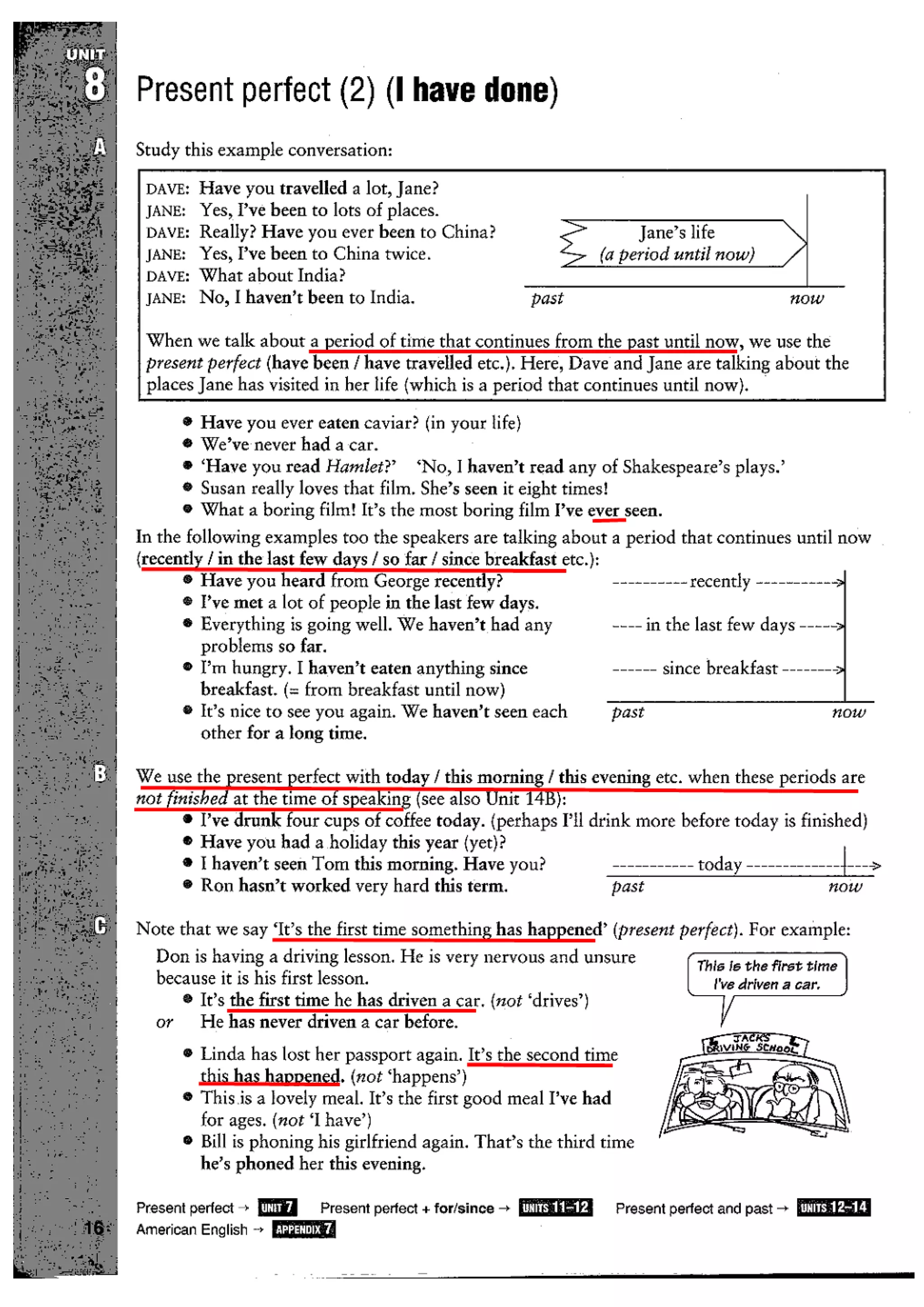 Present perfect explanation-co3 | PDF