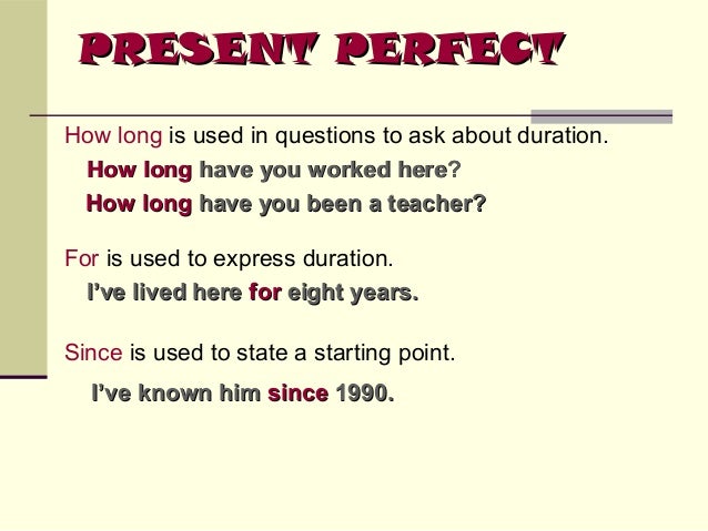 Present perfect lesson+exercises excellent
