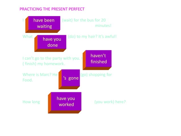 Present perfect module 1.pps