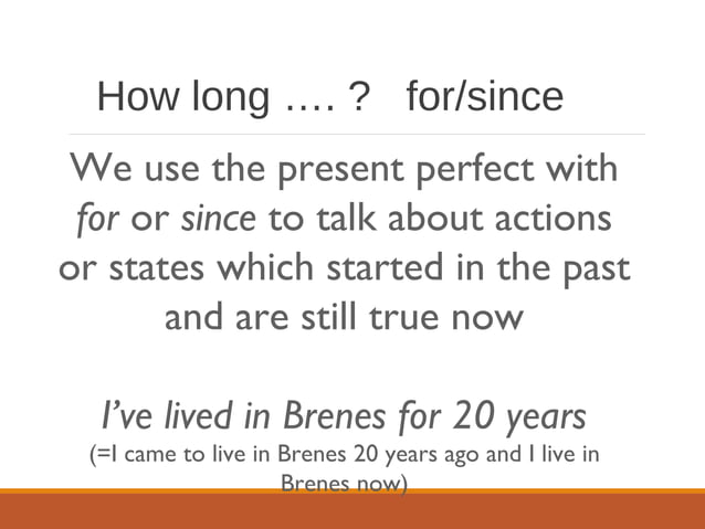 Present perfect 3 | PPT