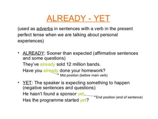Present perfect active | PPT