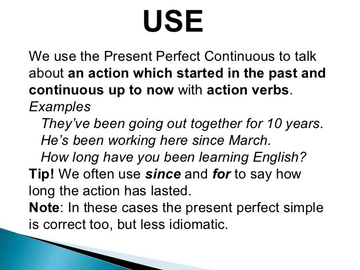 Present Perfect Continuous Tense Useful Rules Examples Past Perfect Vs