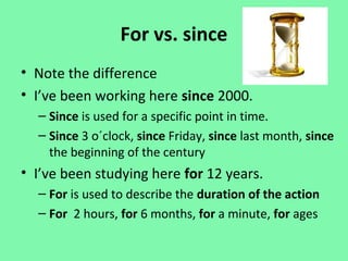 Present perfect continuous | PPT