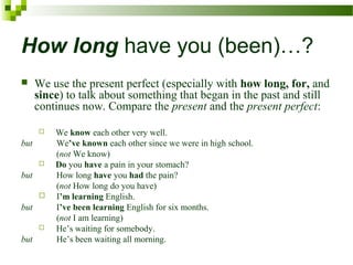 Present Perfect Continuous | PPT
