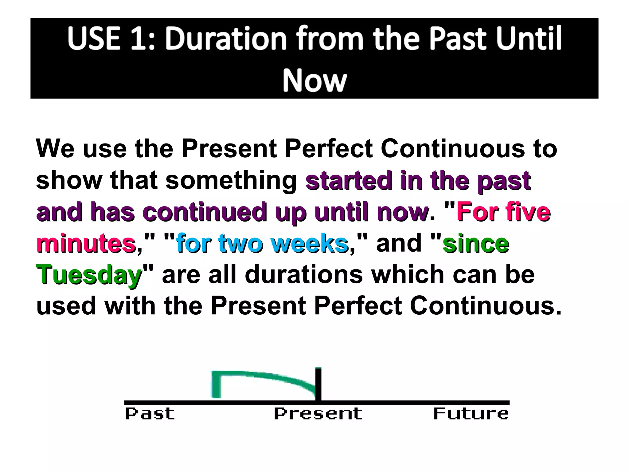 Present perfect continuous | PPT