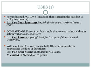 Present perfect continuous | PPT