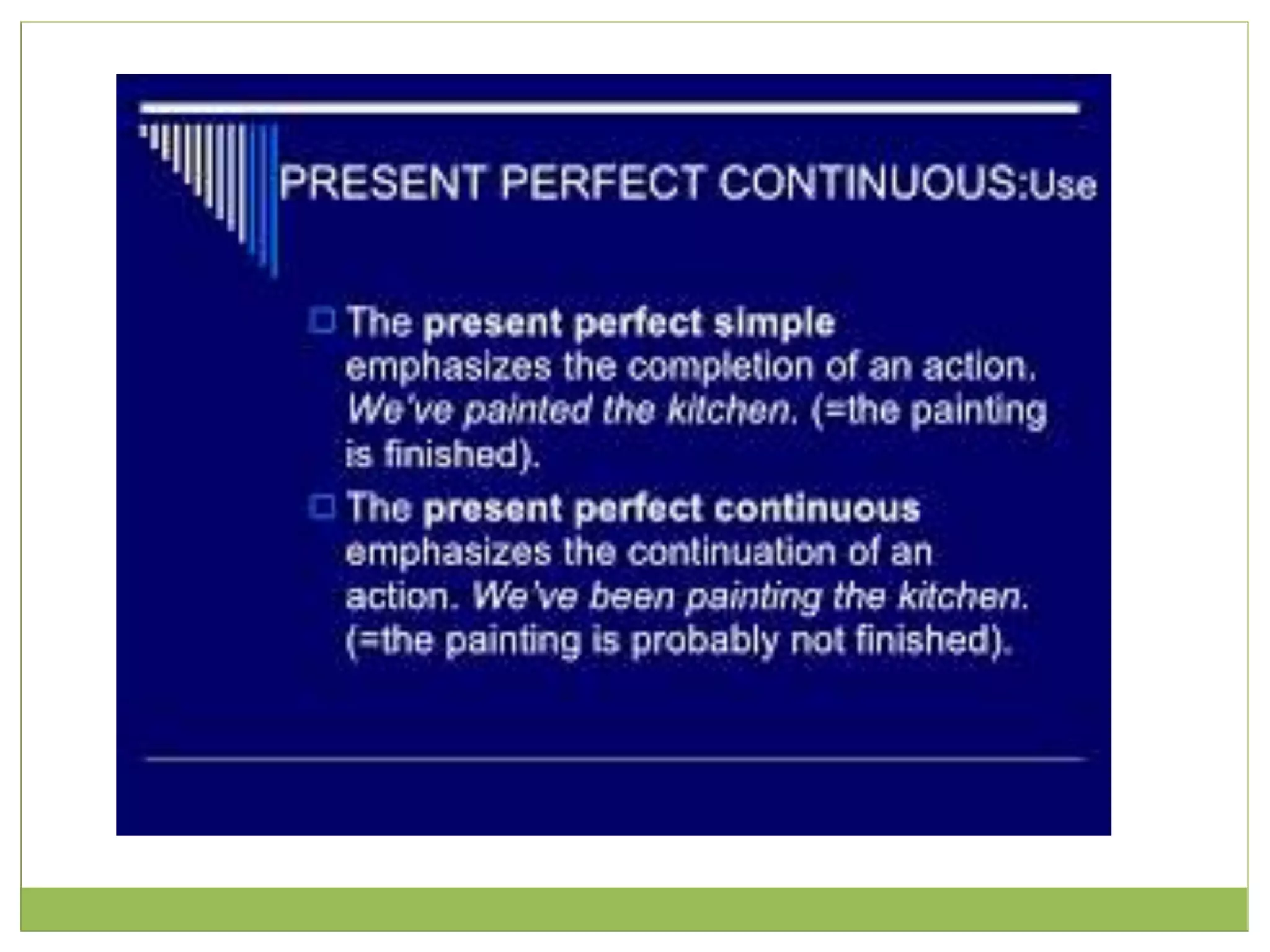 Present perfect continuous | PPTX