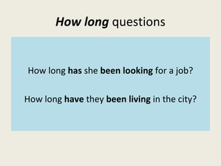 Present Perfect Continuous | PPT