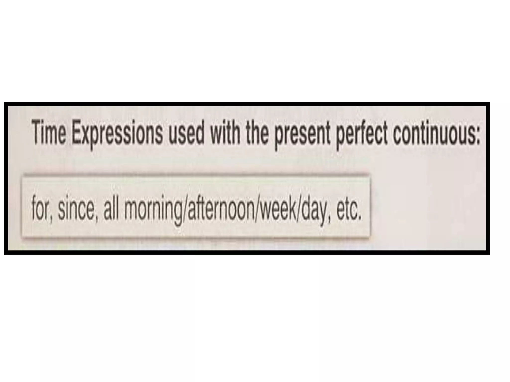 Present perfect continuous | PPTX
