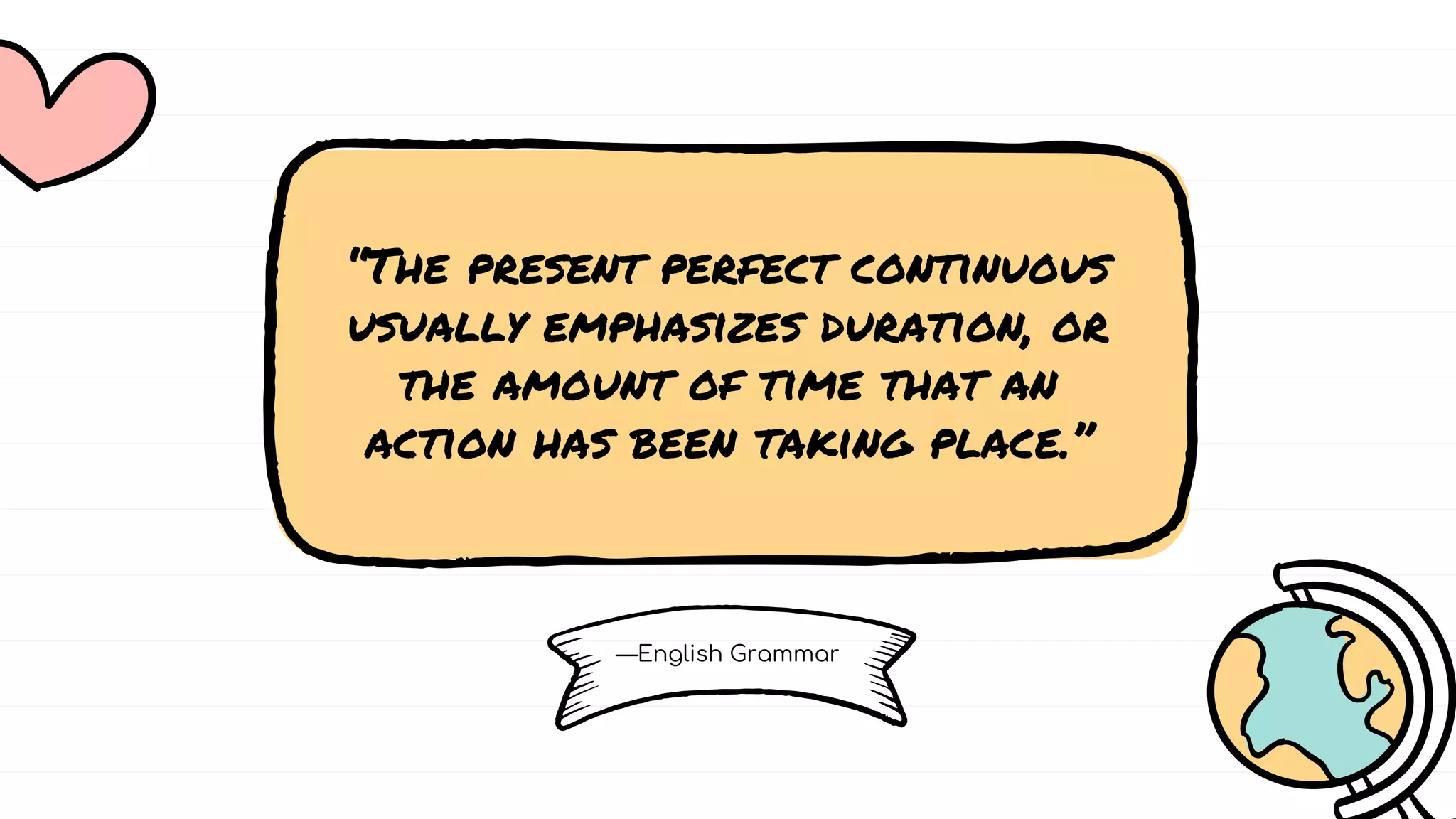 Present perfect continuous | PPTX