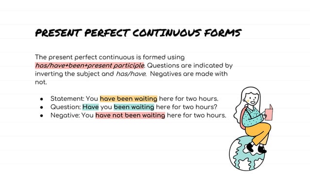 Present perfect continuous | PPTX