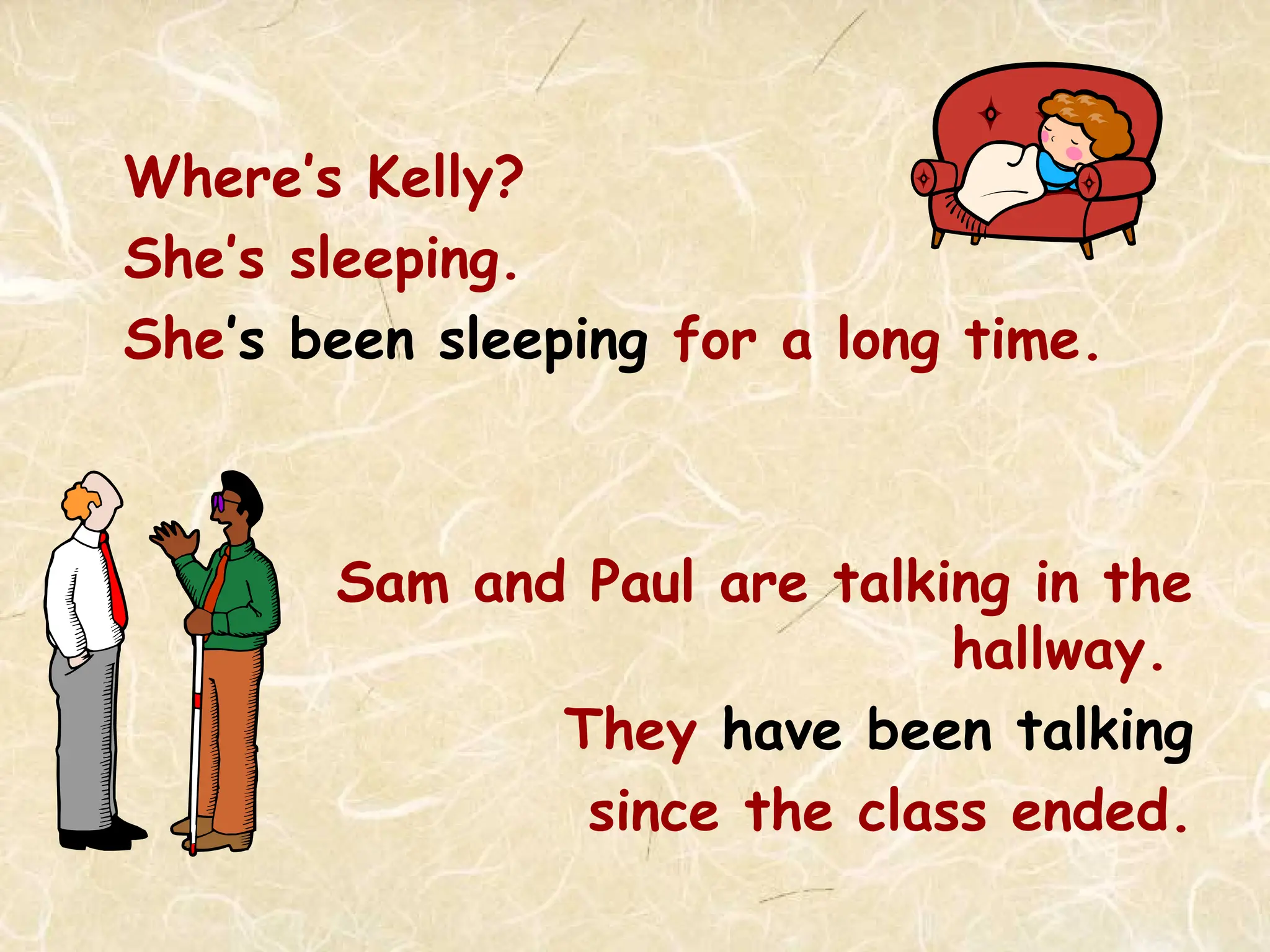 the present perfect continuous tense grammar presentation | PPT