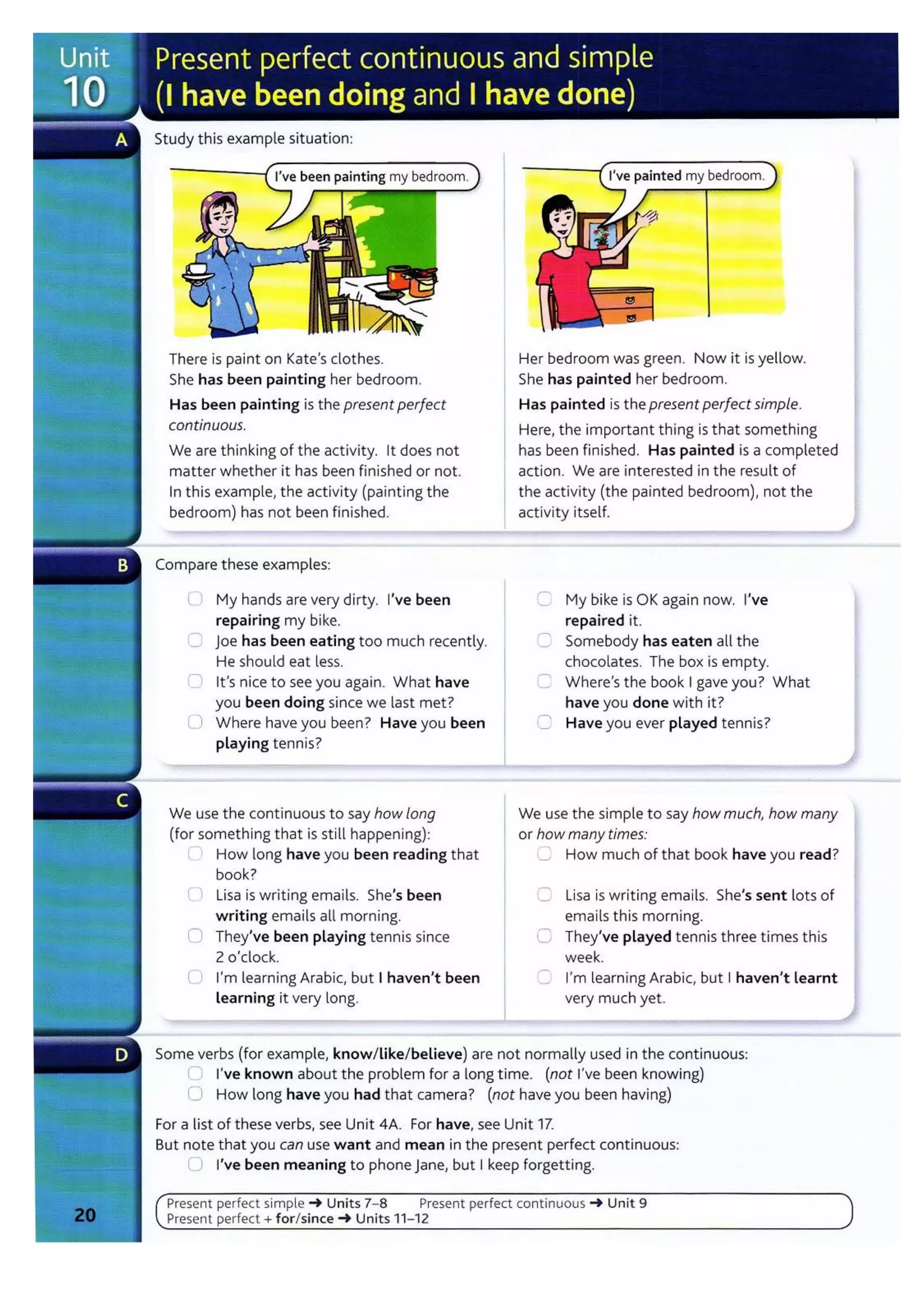 Present perfect continuous 2 ( intermediate) | PDF