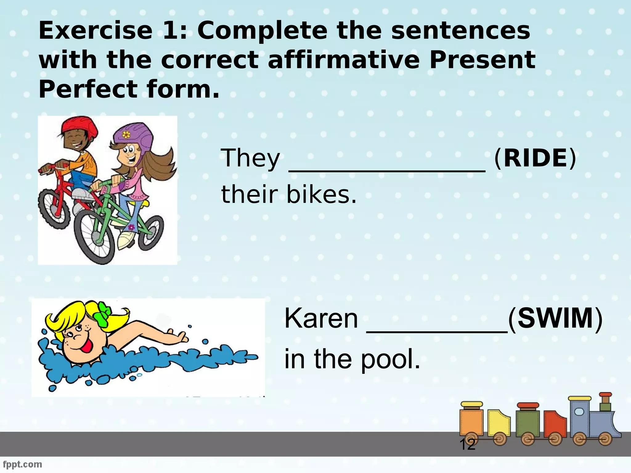 Present Perfect For Kids | PPT