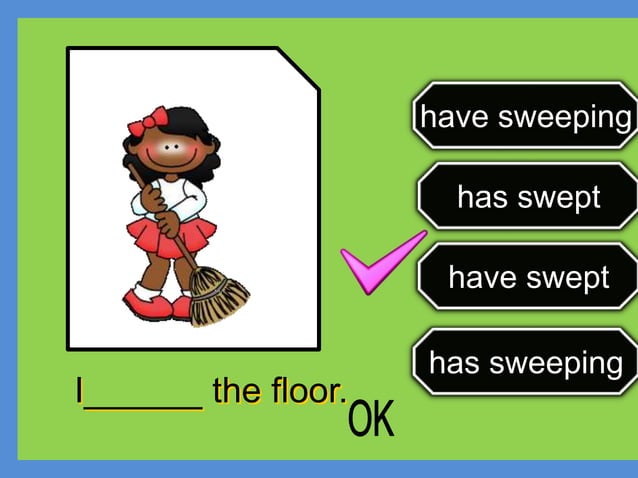 Present perfect (game) | PPT