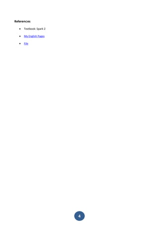 Present perfect handout enblog | PDF