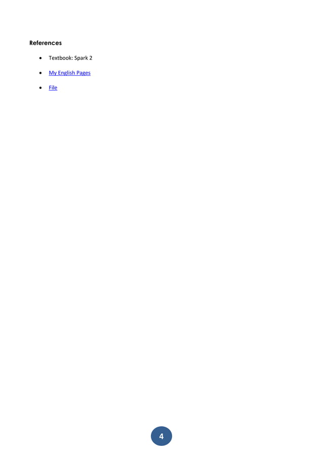 Present perfect handout enblog | PDF