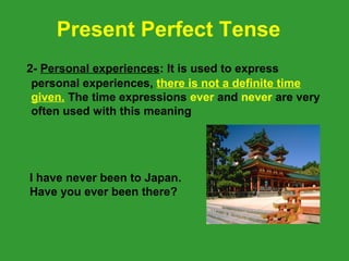 Present Perfect use | PPT