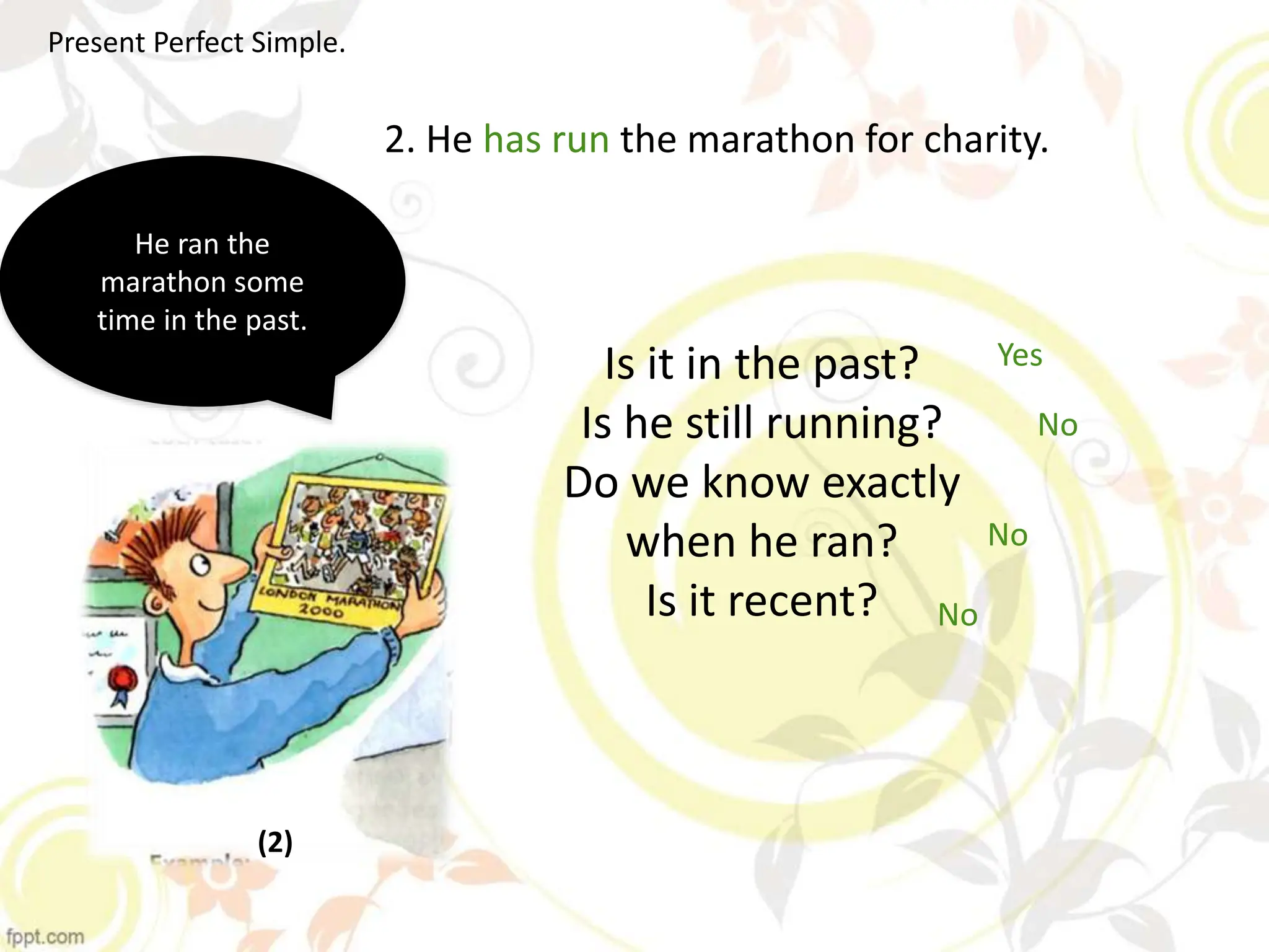 Present Perfect or Present Perfect Continuous PowerPoint; Inlingua DC ...